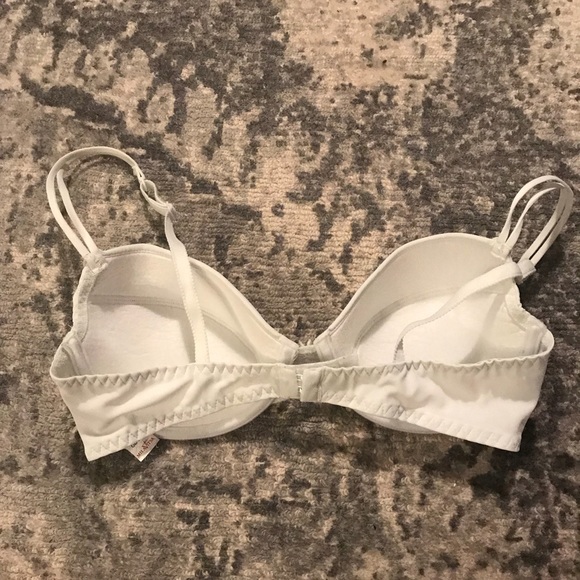 milavitsa | Intimates & Sleepwear | White Lightly Lined Demi Bra 34c ...